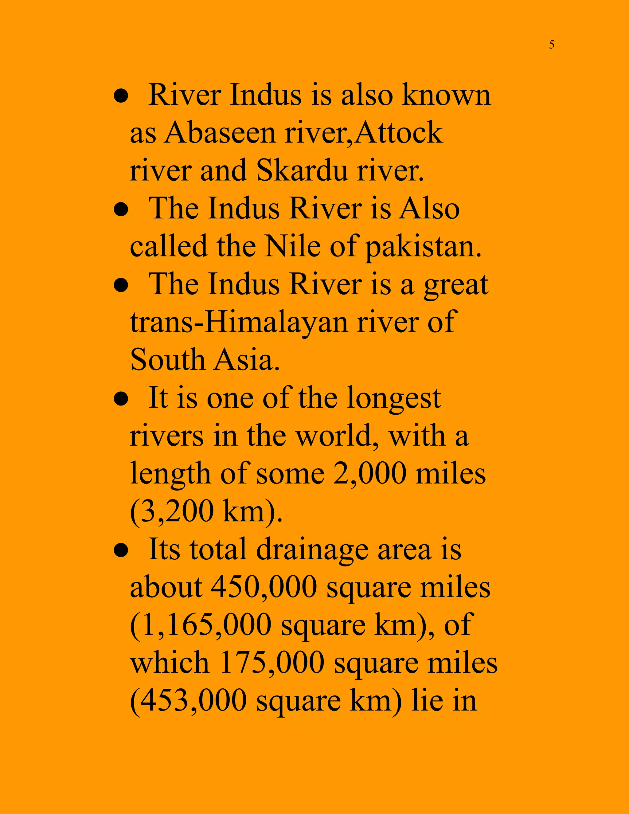 Rivers of pakistan | PDF