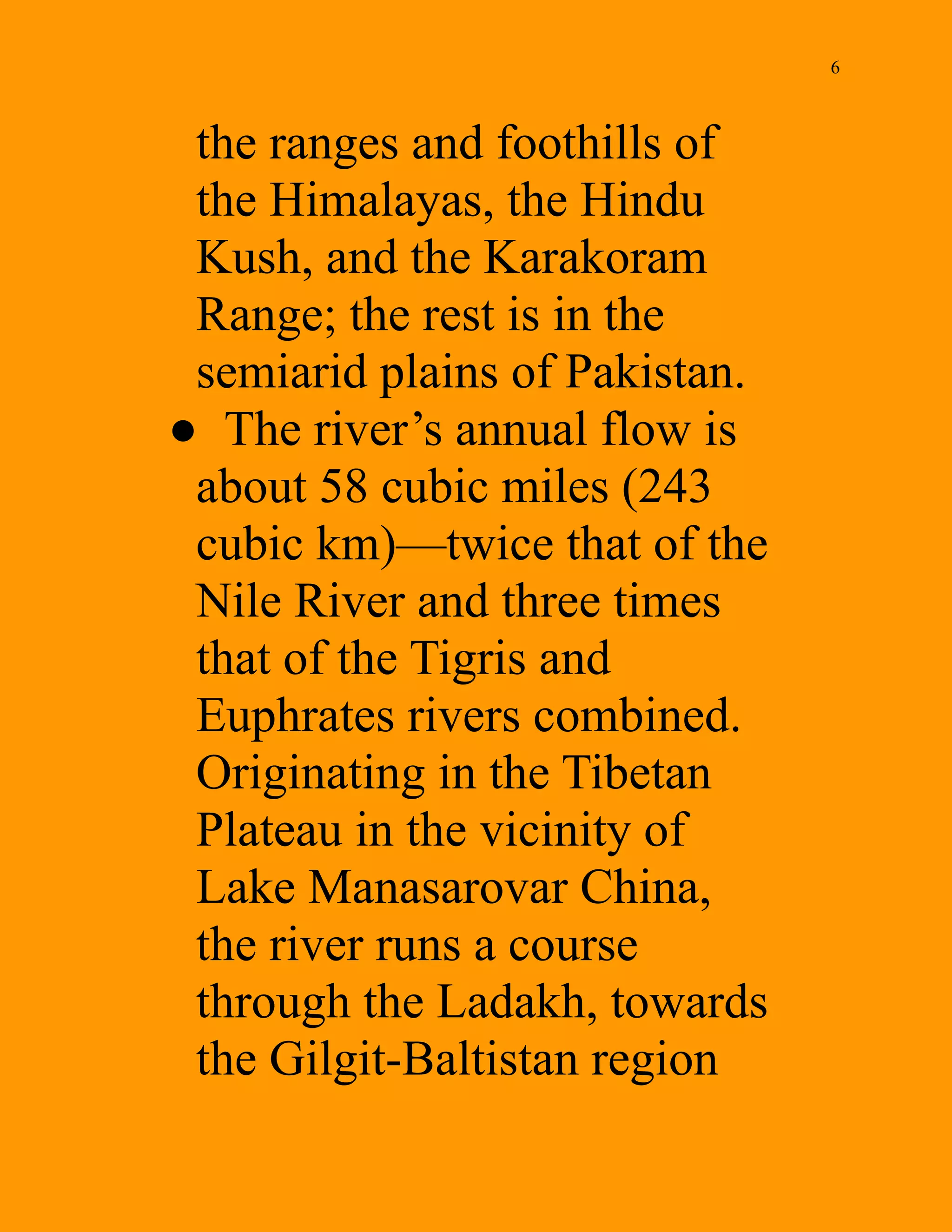 Rivers of pakistan | PDF
