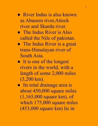 Rivers of pakistan | PDF