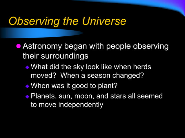 astronomy introduction | PPTX | Space and Astronomy | Science