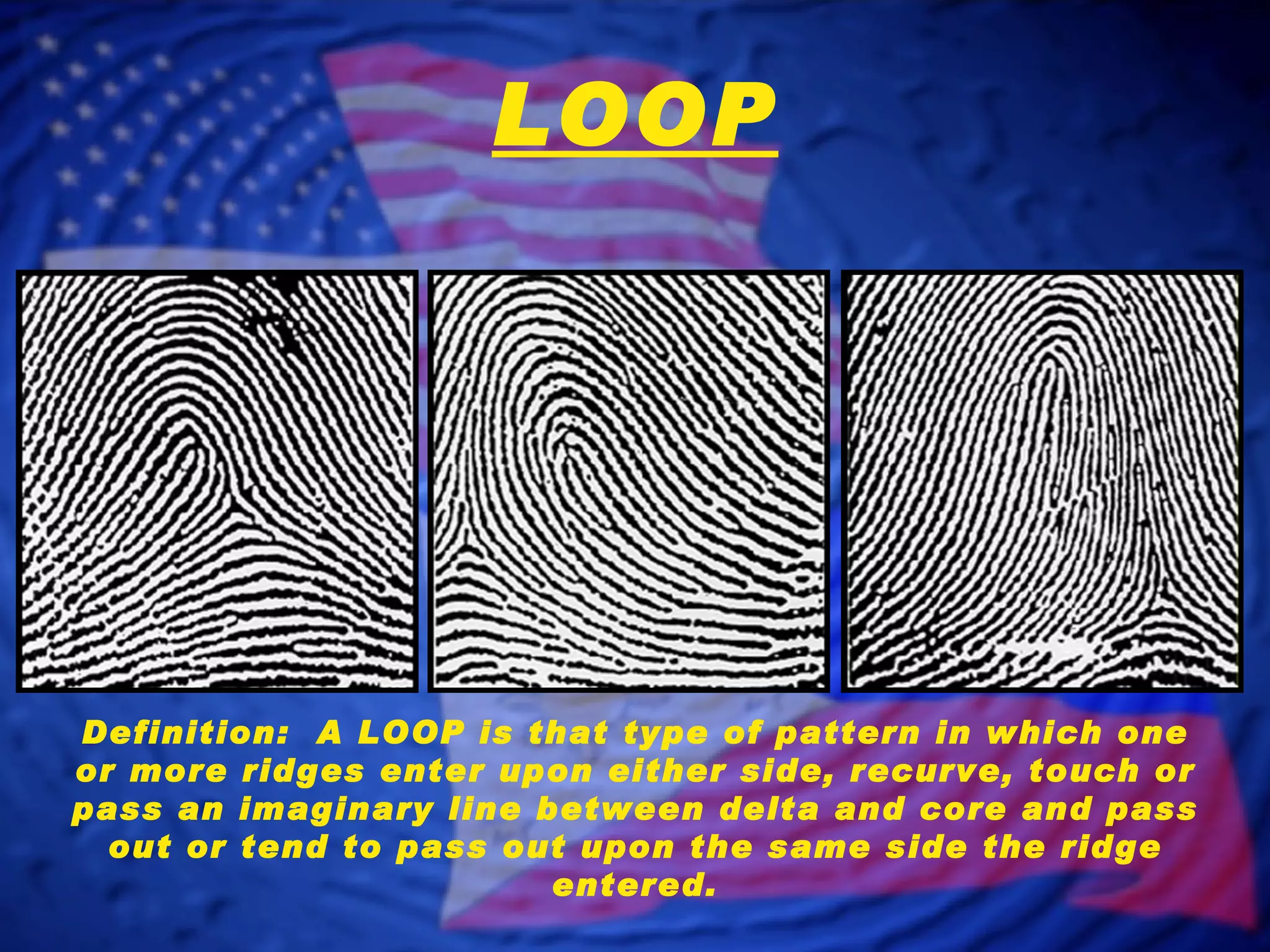 Fingerprint Classification Slide 1 Ppt