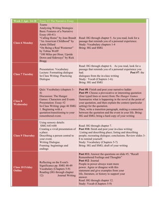 1 a syllabus 5 day hybrid | PDF