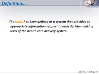 HIMS Product Presentation | PPT