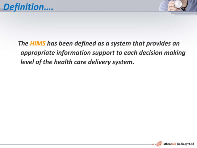 HIMS Product Presentation | PPT