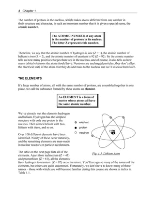 1 Atomic Structure for modern theory ... | PDF