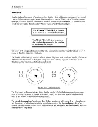 1 Atomic Structure for modern theory ... | PDF