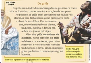 1ª AULA ABRIL - TEXTO COM ATIVIDADE - POVOS E CULTURAS AFRICANAS ...