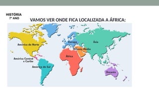1ª AULA ABRIL - TEXTO COM ATIVIDADE - POVOS E CULTURAS AFRICANAS ...
