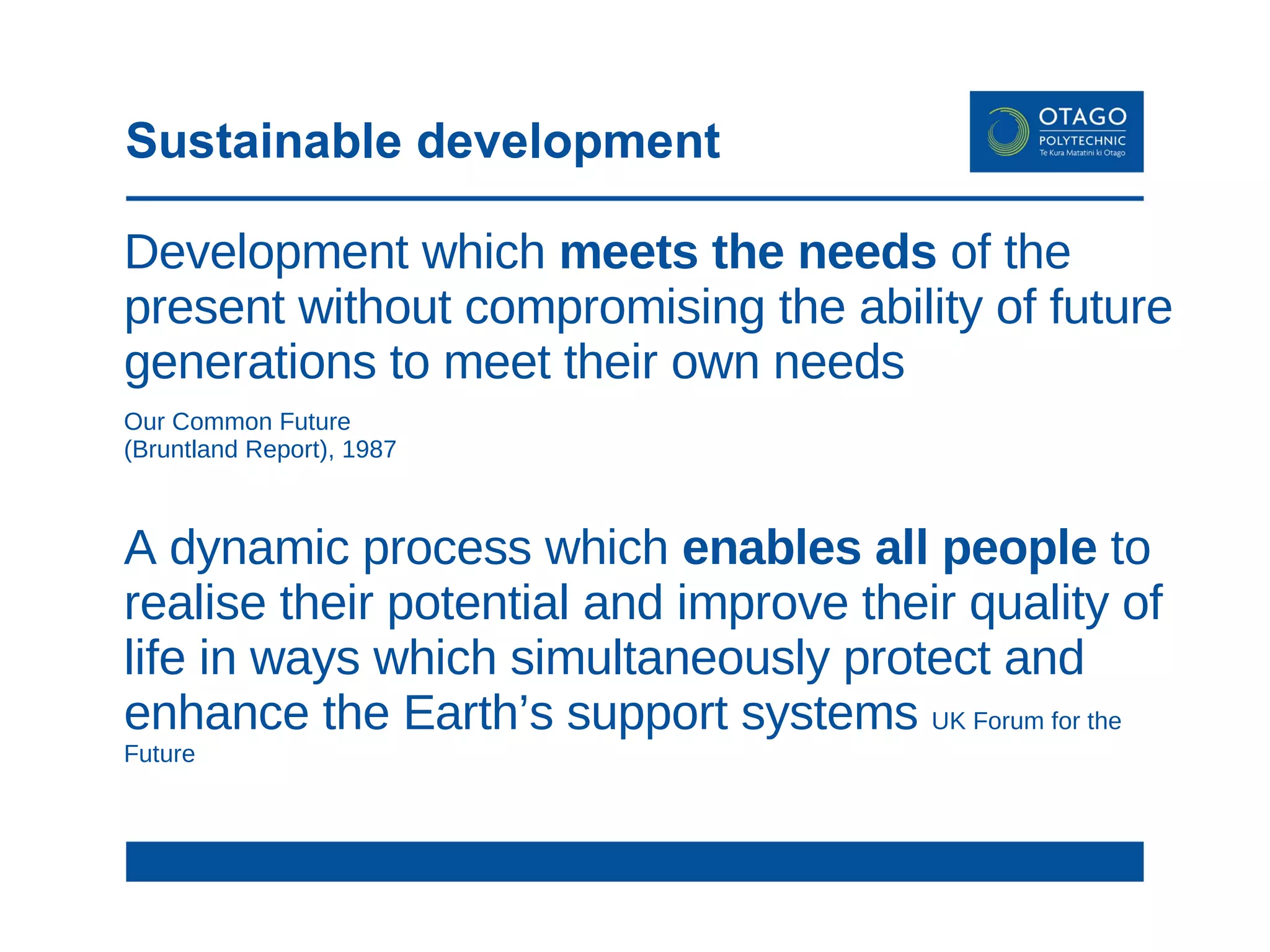 What Is Sustainability | PPT