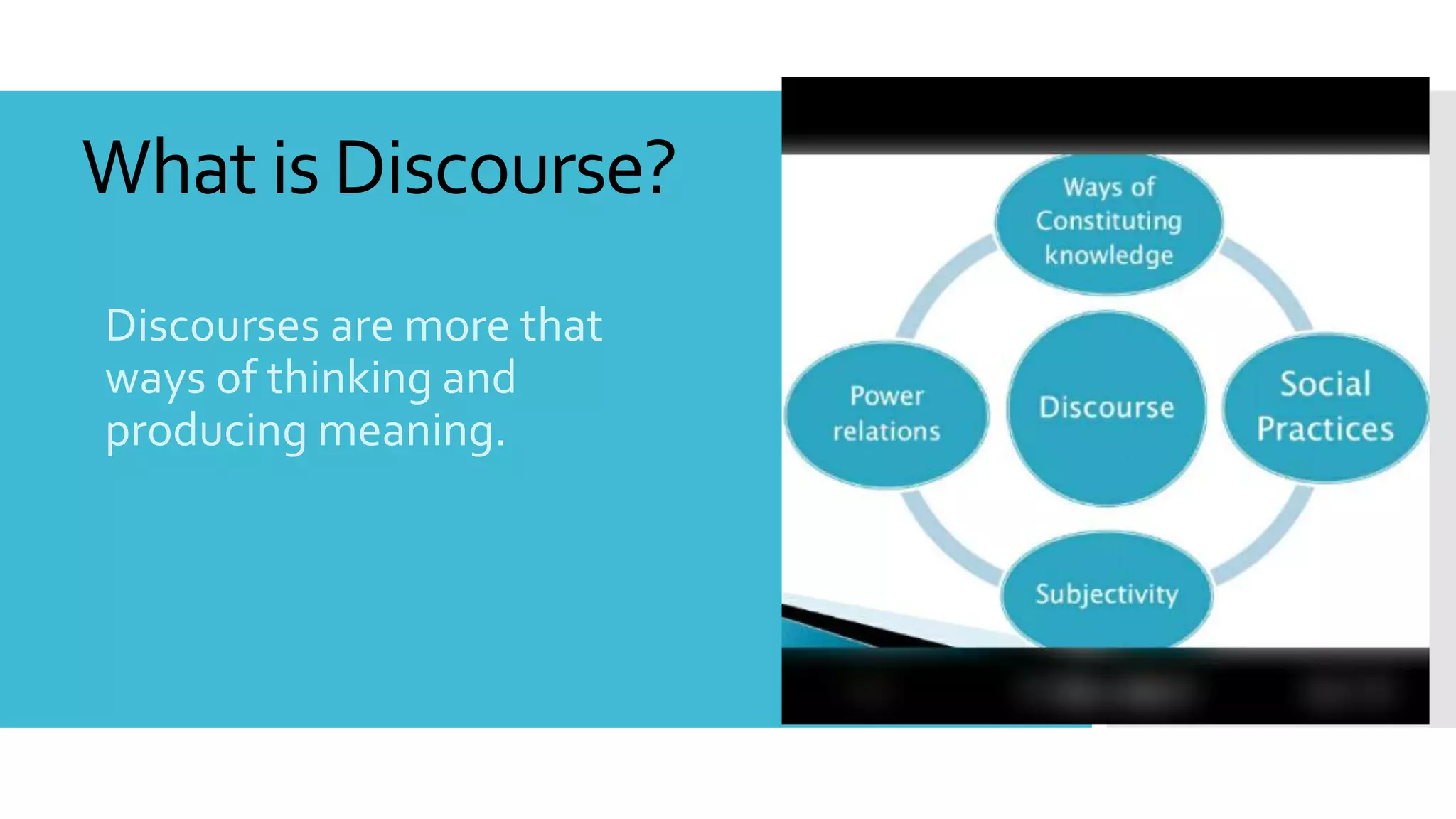 Language and discourse | PPTX