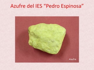 1 azufre 1 b nati artacho | PDF