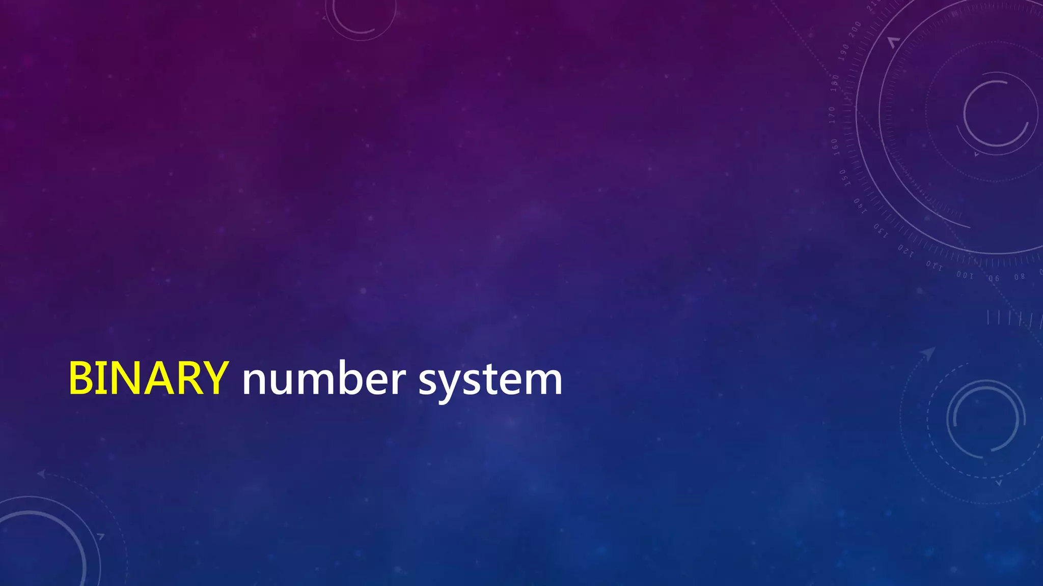 Number System & Data Representation | Pptx