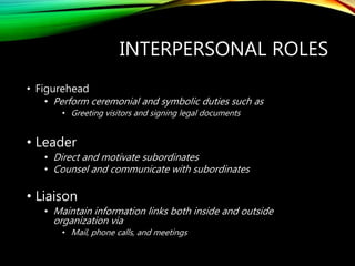 1 b. functions of manager | PPT