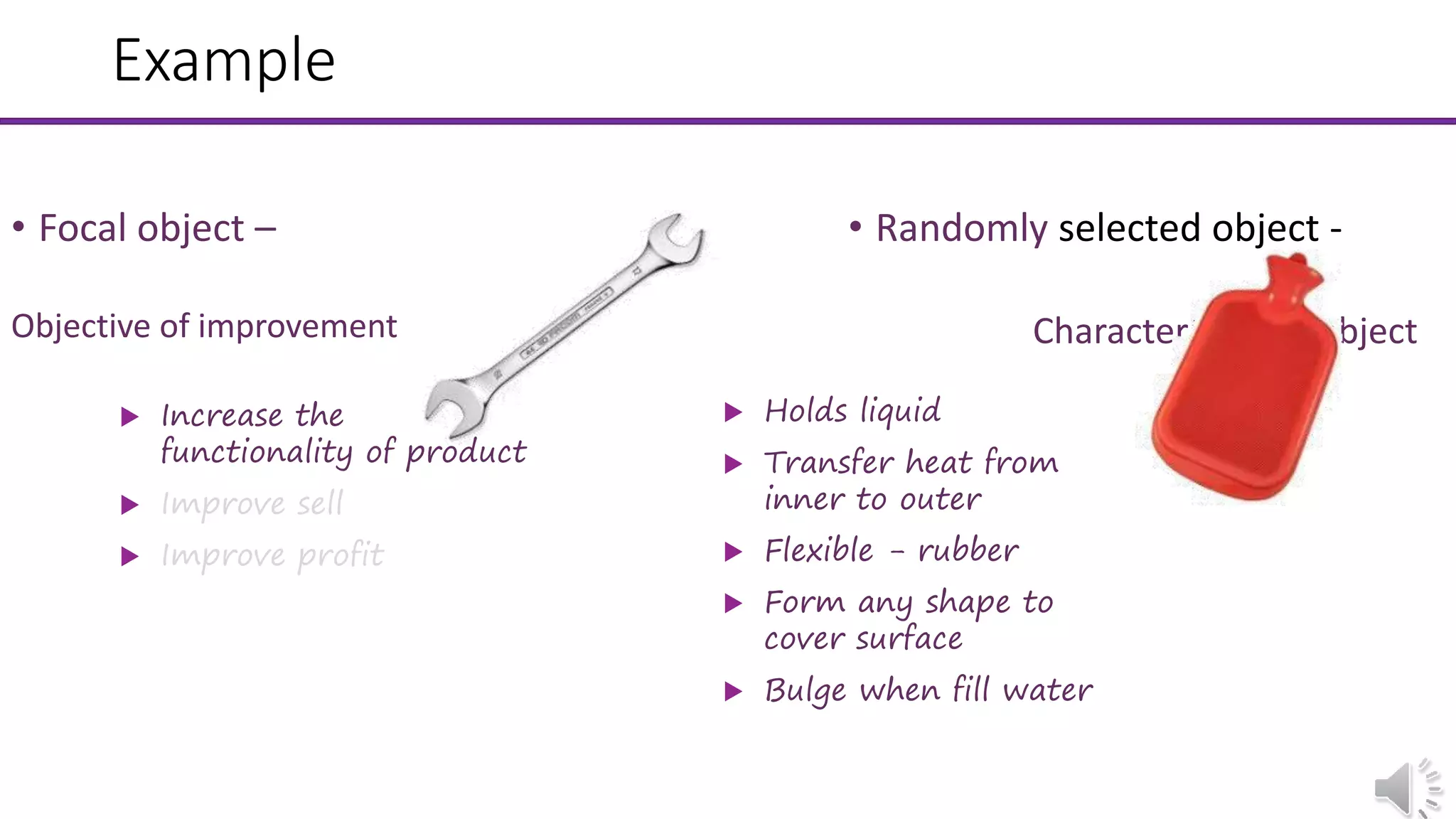 Creativity tools-part 2: Method of focal object | PPTX