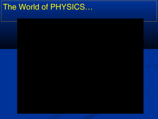 1b physics (branches) | PPT