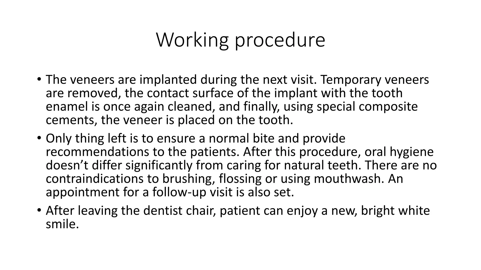 dental veneers | PPTX