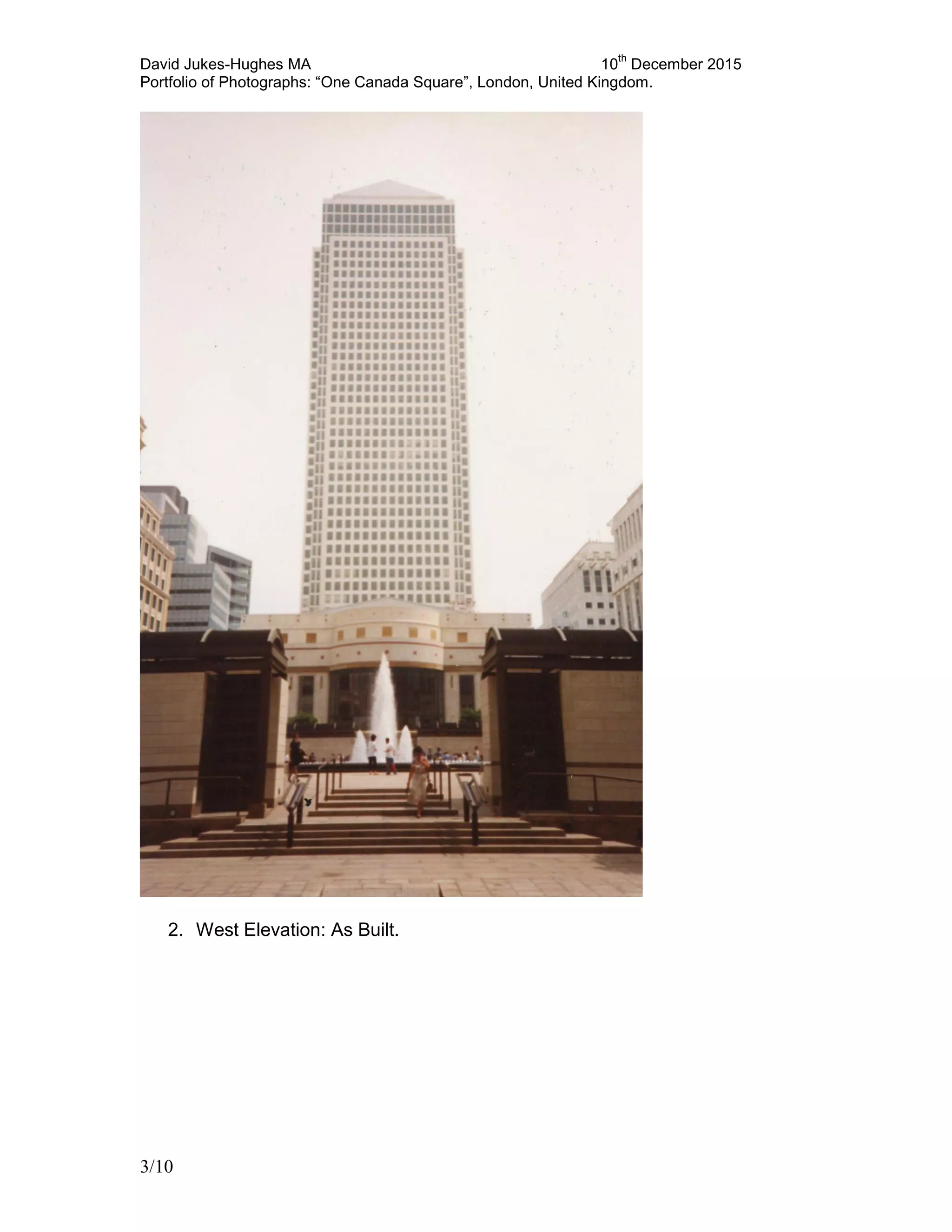 AA Canary Wharf Curtain Wall | PDF