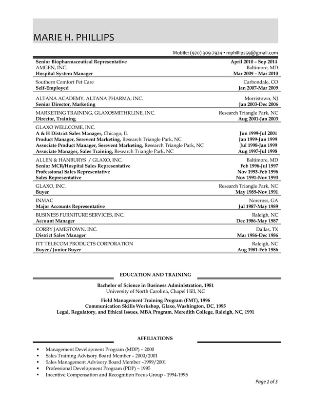 Marie Phillips Resume6_ | PDF