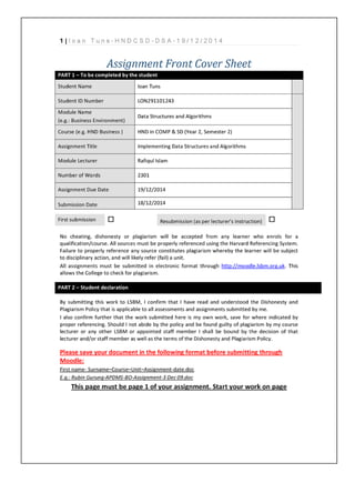 Implementing Data Structures and Algorithms | PDF
