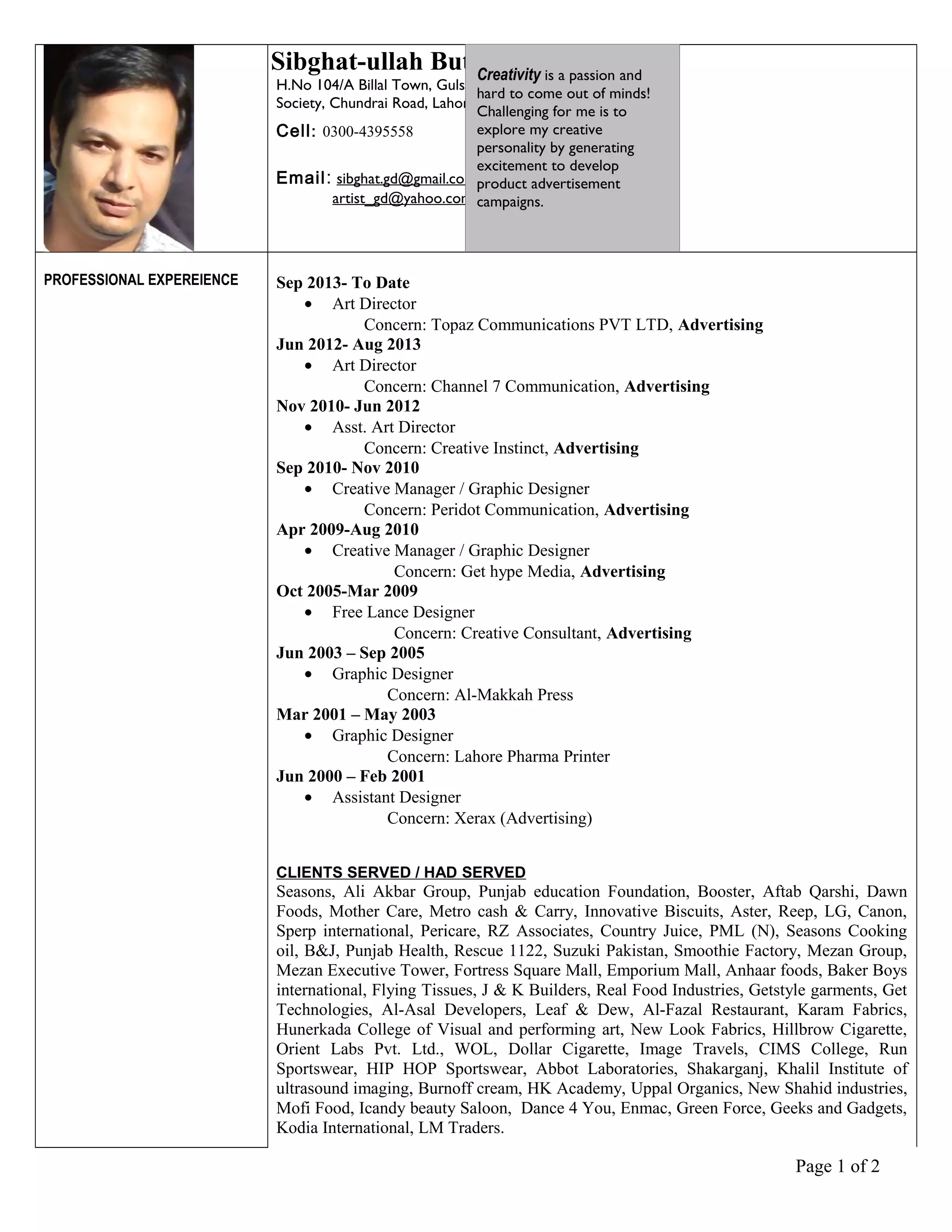 sibghat Cv final (1) (1) | PDF