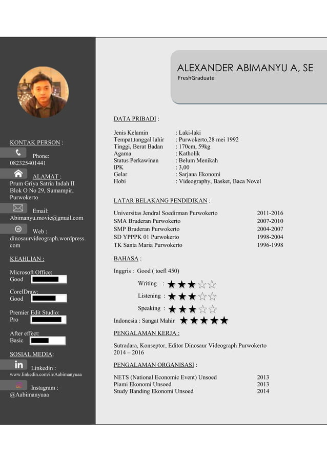 Curiculum Vitae | PDF