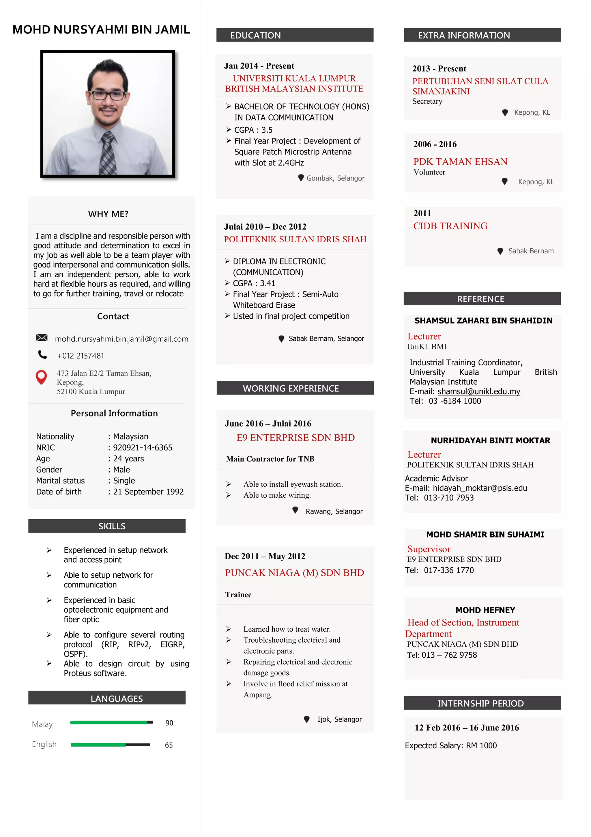 resume new update | PDF