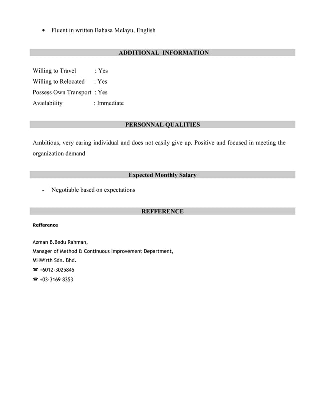 Deva resume | PDF