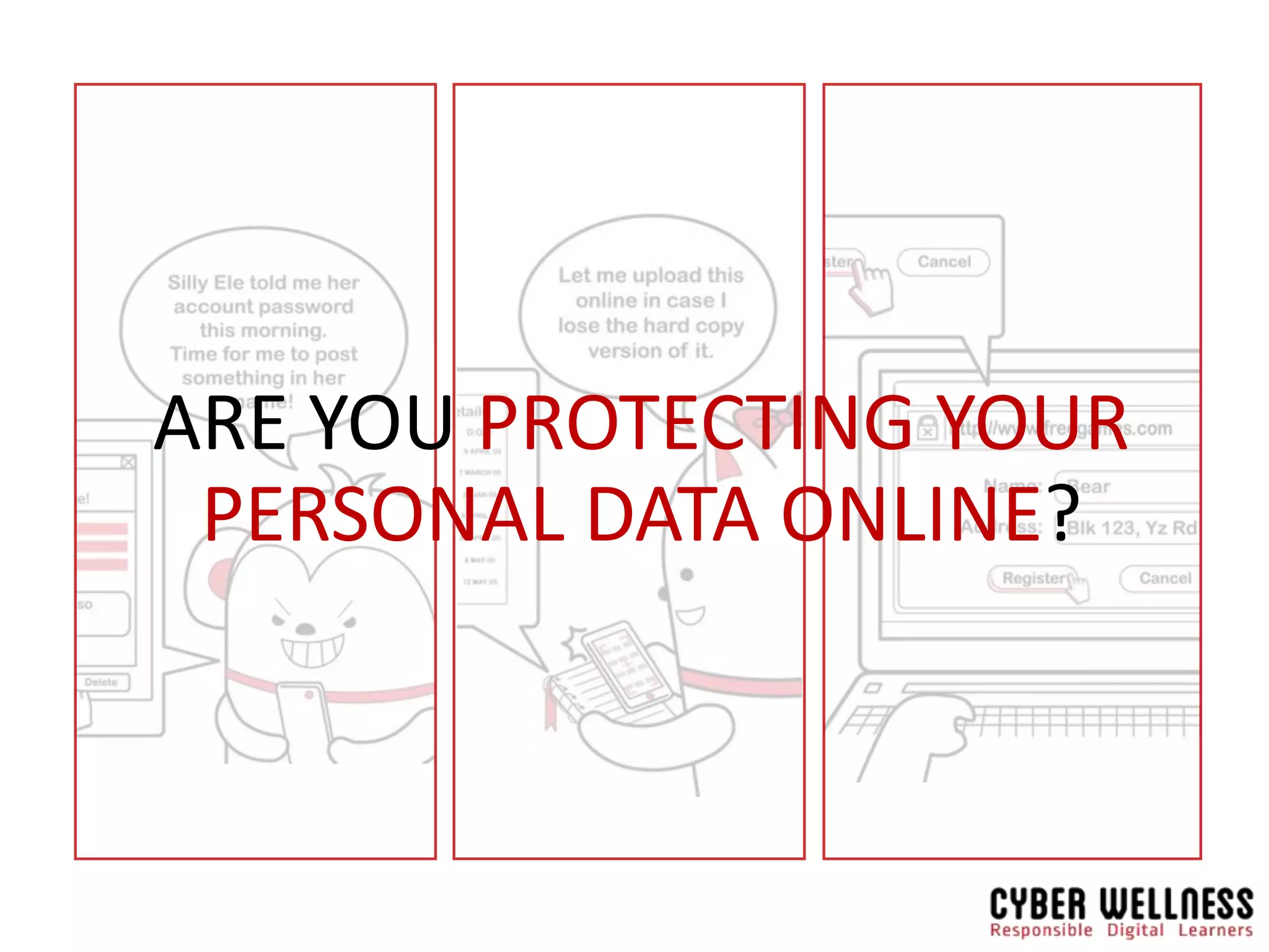 Protecting your personal data online | PPTX