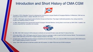 CMA CGM | PPTX