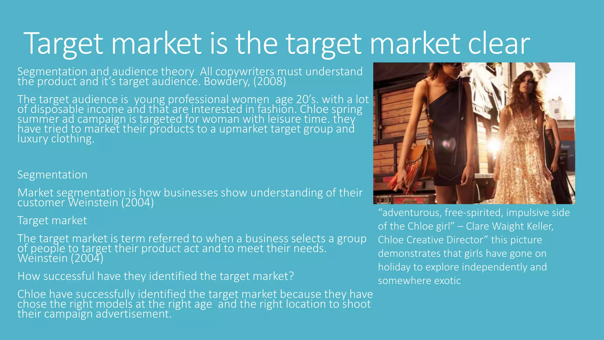chloe presentation | PPT