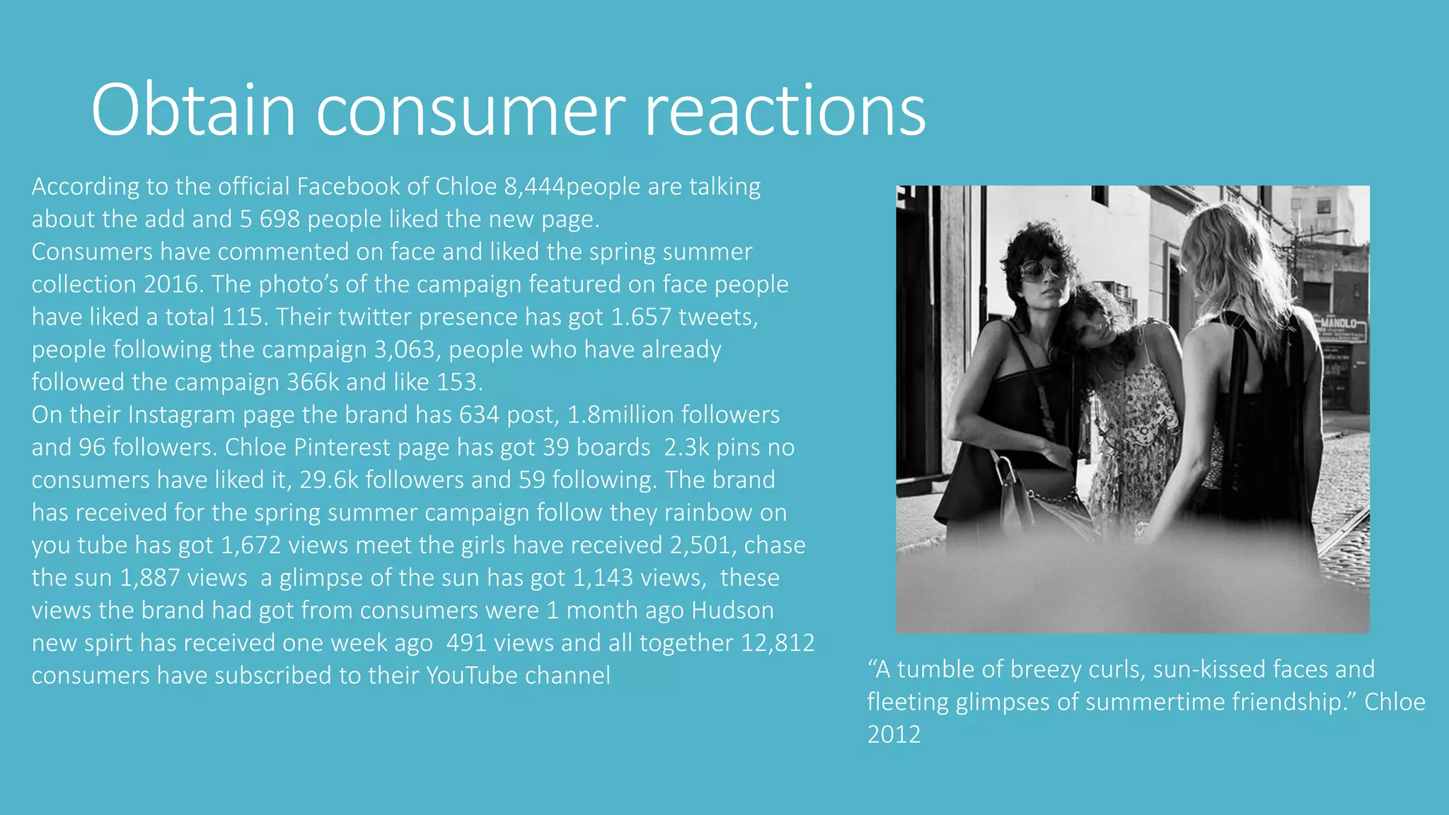 chloe presentation | PPT