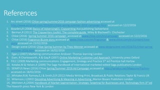 chloe presentation | PPT