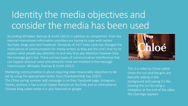 chloe presentation | PPT