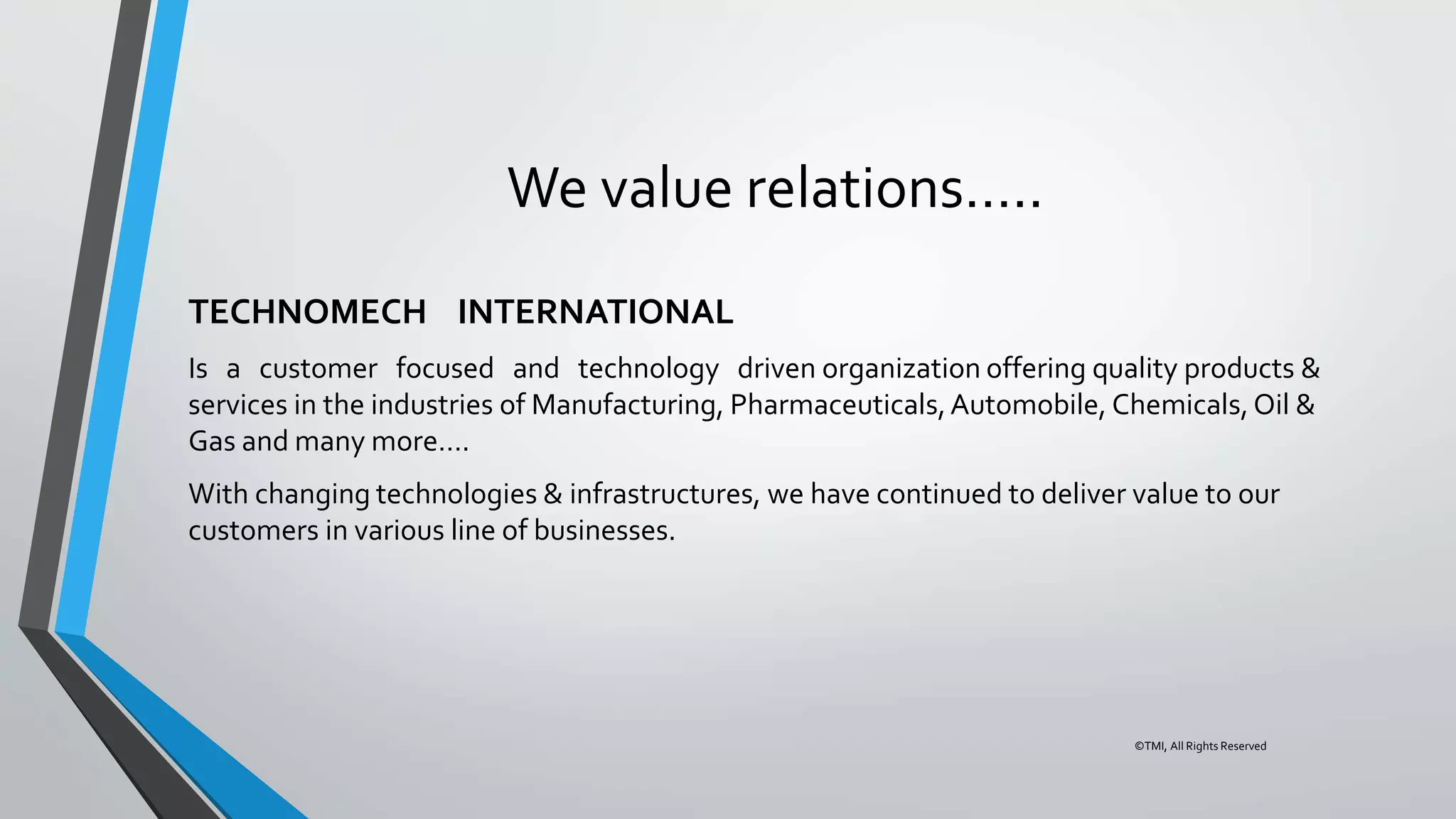 TECHNOMECH INTERNATIONAL - Mechanical (1) (1) | PPTX