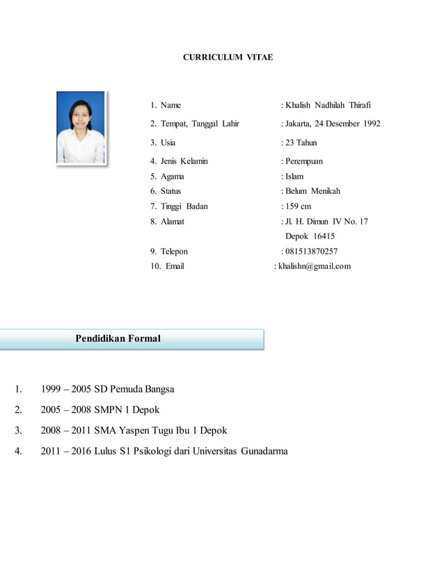 CURRICULUM VITAE | DOCX