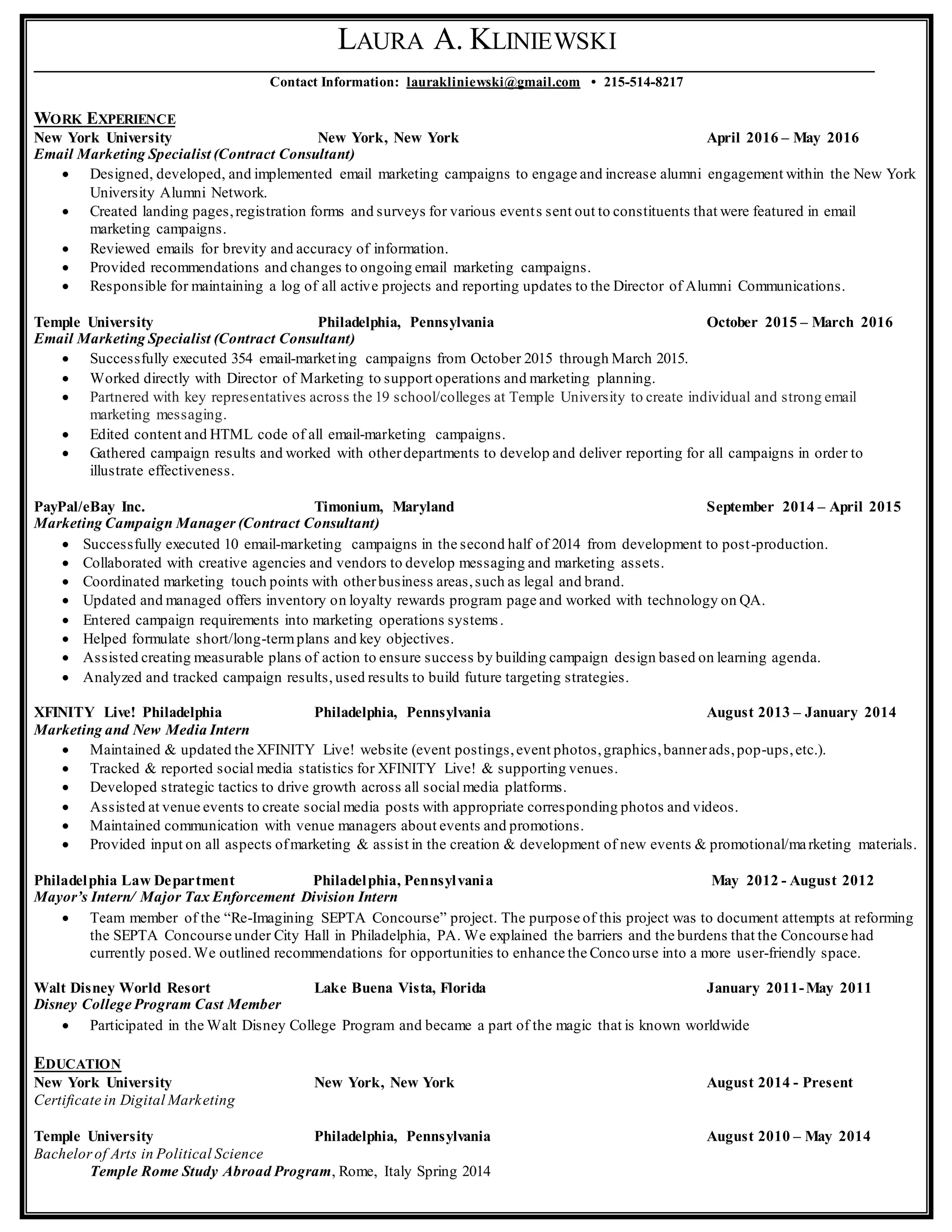 Kliniewski_Resume | DOCX