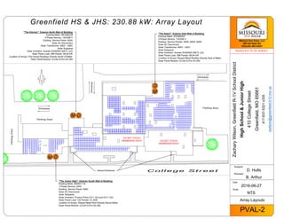 Greenfield HS-JH 230.88kW Planset Final - Asbuilt 2 | PDF