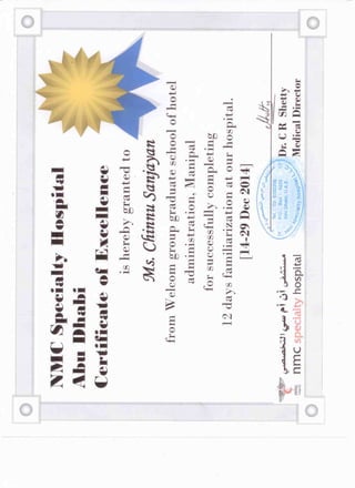 nmc certificate | PDF