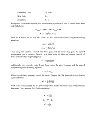 EE452_ClosedLoop Boost Converter | PDF