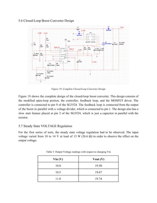 EE452_ClosedLoop Boost Converter | PDF