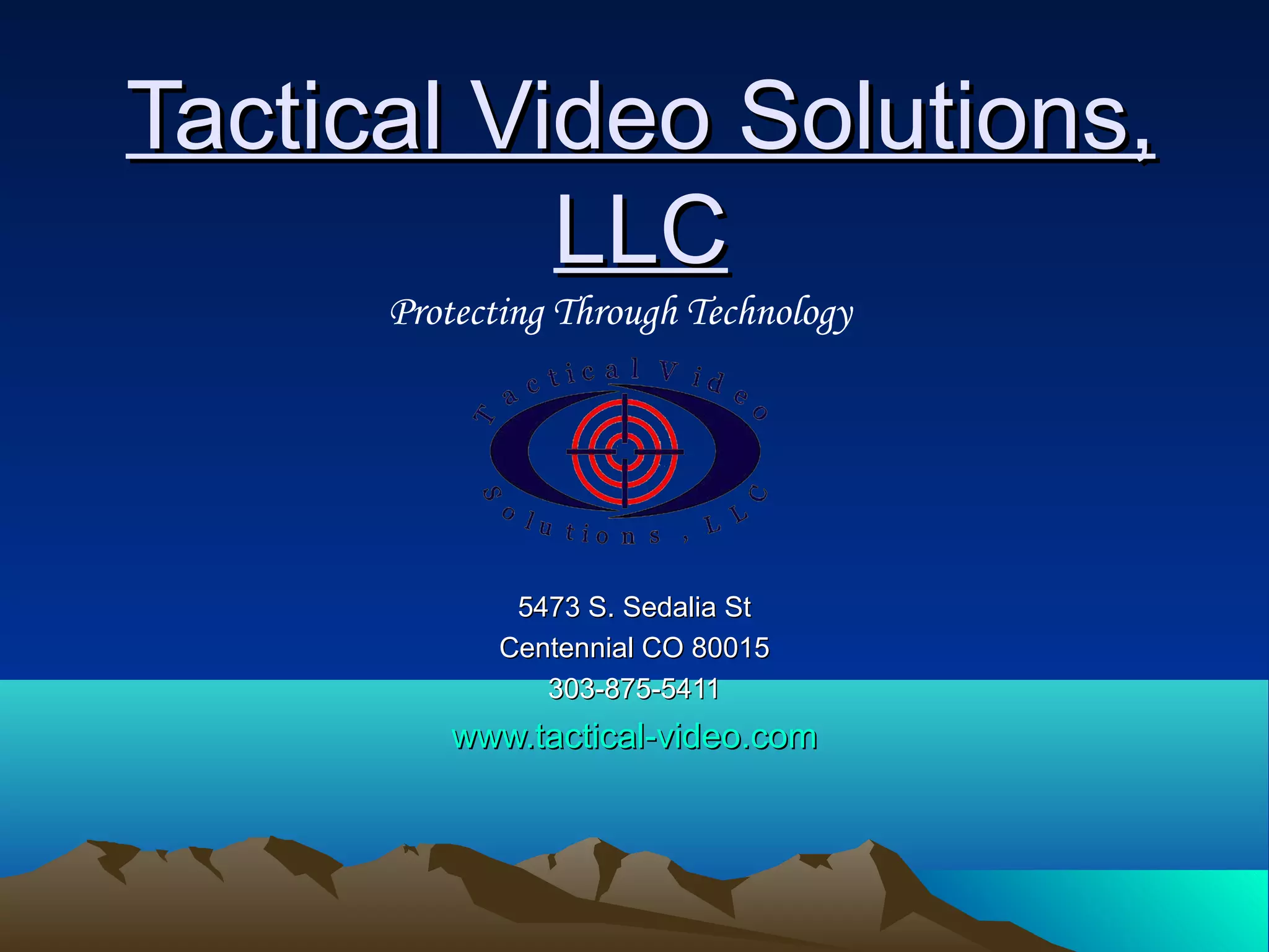 PMCS Presemtation_ | PPS | Cameras and Camcorders | Consumer Electronics