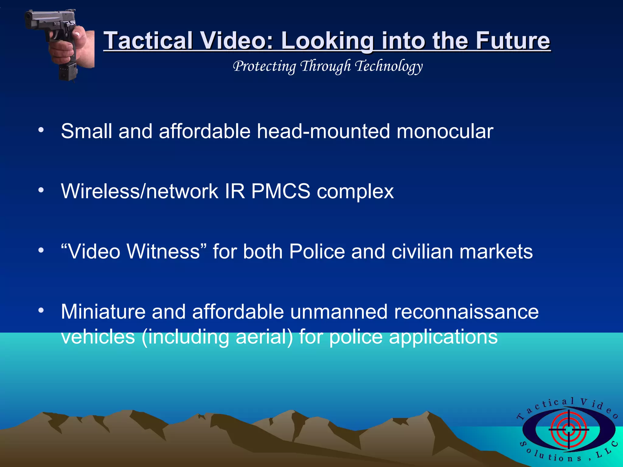 PMCS Presemtation_ | PPS | Cameras and Camcorders | Consumer Electronics