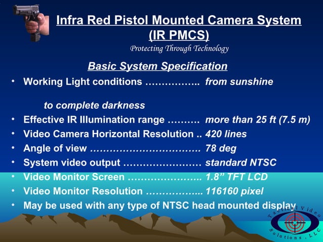 PMCS Presemtation_ | PPS | Cameras and Camcorders | Consumer Electronics