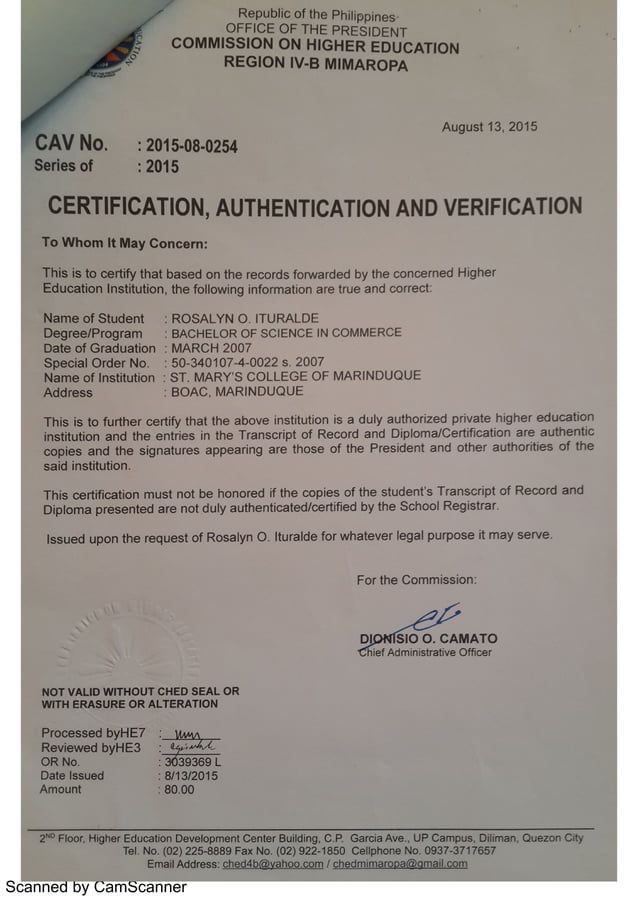 College Diploma | PDF