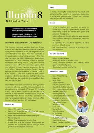 Illumin8 Company Profile | PDF