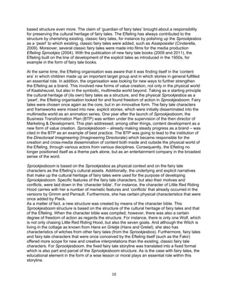 Summary The Efteling as a 'Narrator' of Fairy Tales PhD MH 2013 | PDF