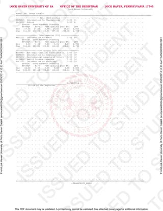 LHU completed-transcript | PDF