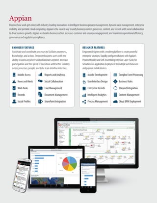 AppianBrochure | PDF | Cloud Computing | Internet