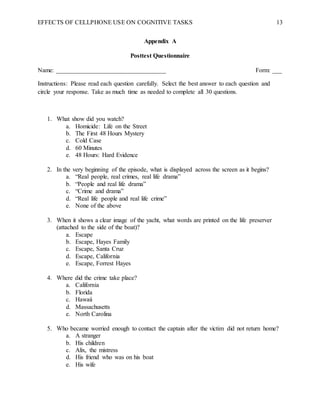 Cellphone Distraction - Final-2 | DOCX