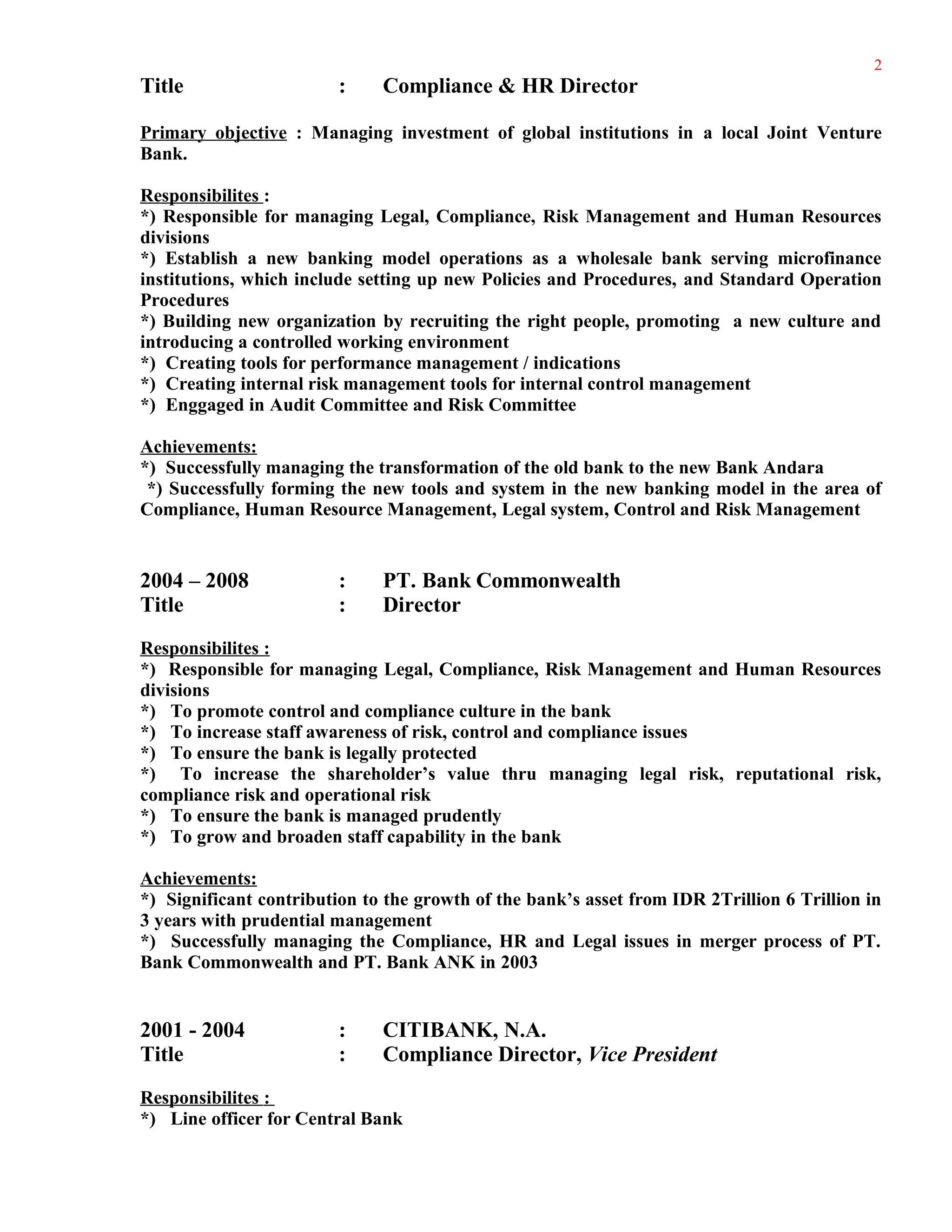 CV Irene Hamidjaja 2016_latest | PDF
